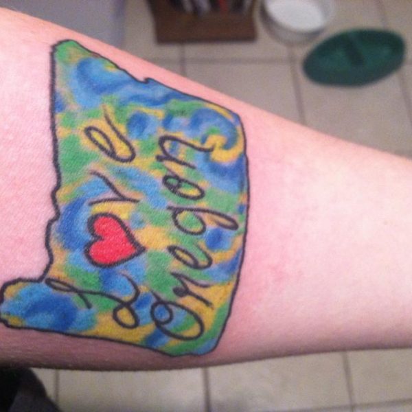 Oregon Pride: Here's 69 Oregon Tattoos You Should See