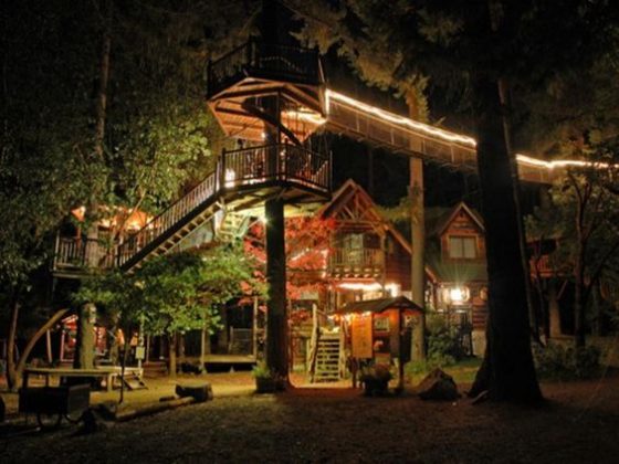 Sleep Overnight In Oregon's Finest Treehouse Resort