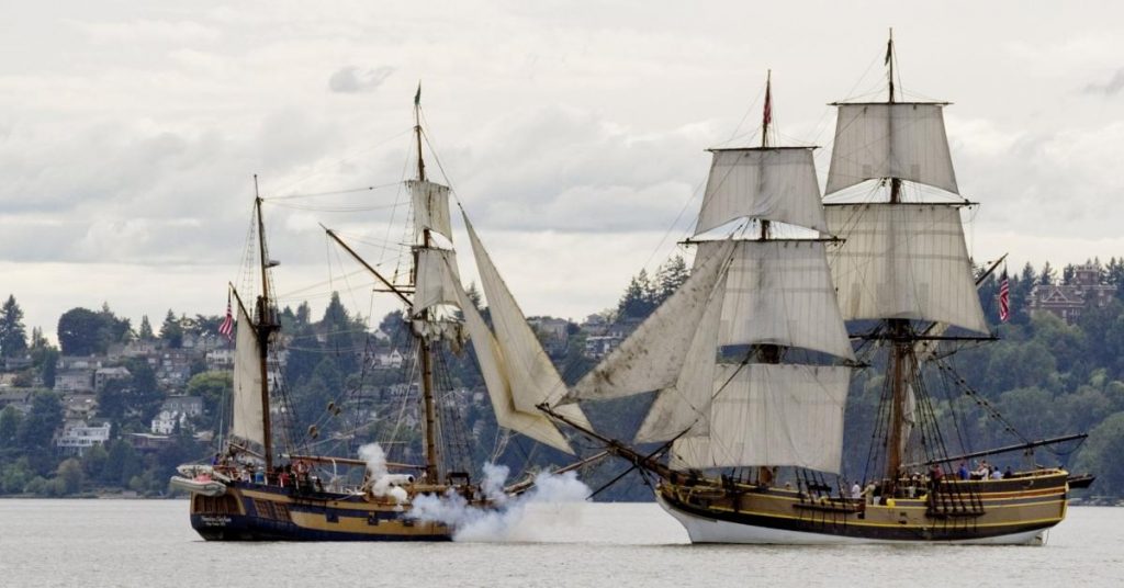 Famous Ships From Movie Sets Docking At The Oregon Coast