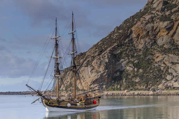 Famous Ships From 'Pirates of the Caribbean,' Docking At The