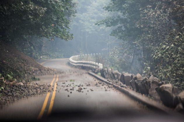 Aftermath Photos of Multnomah Falls Fire in Columbia River Gorge