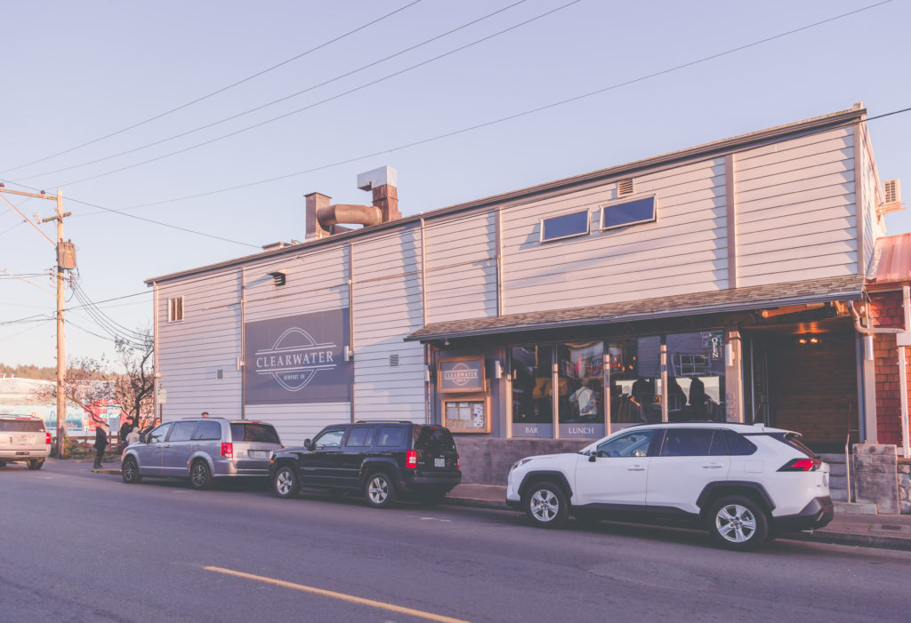 Watch The Sea Lions Below at Clearwater Restaurant in Oregon