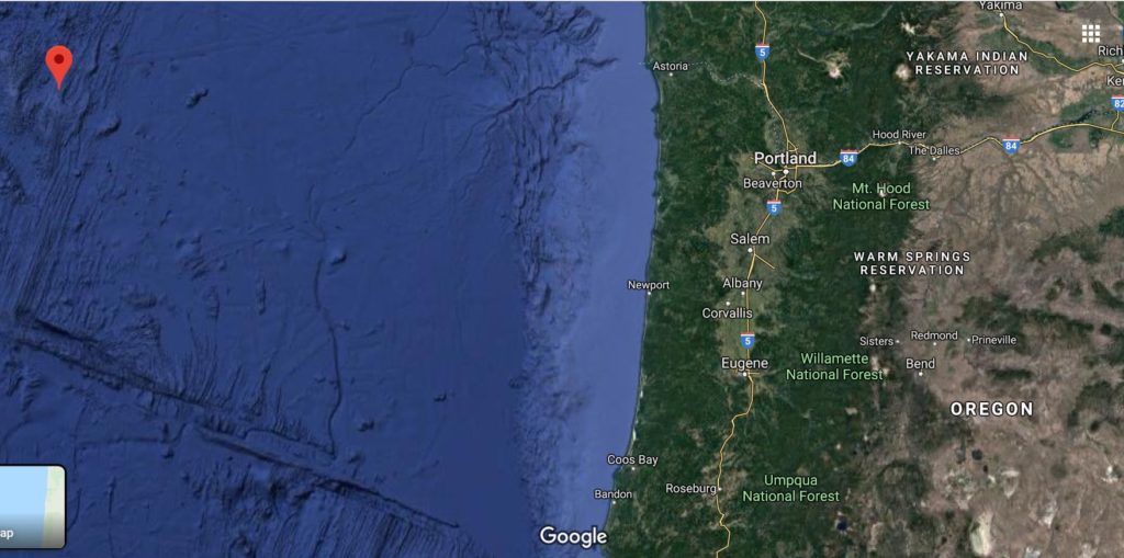 Volcano Off Oregon Coast Predicted To Erupt Between 2020 And 2024