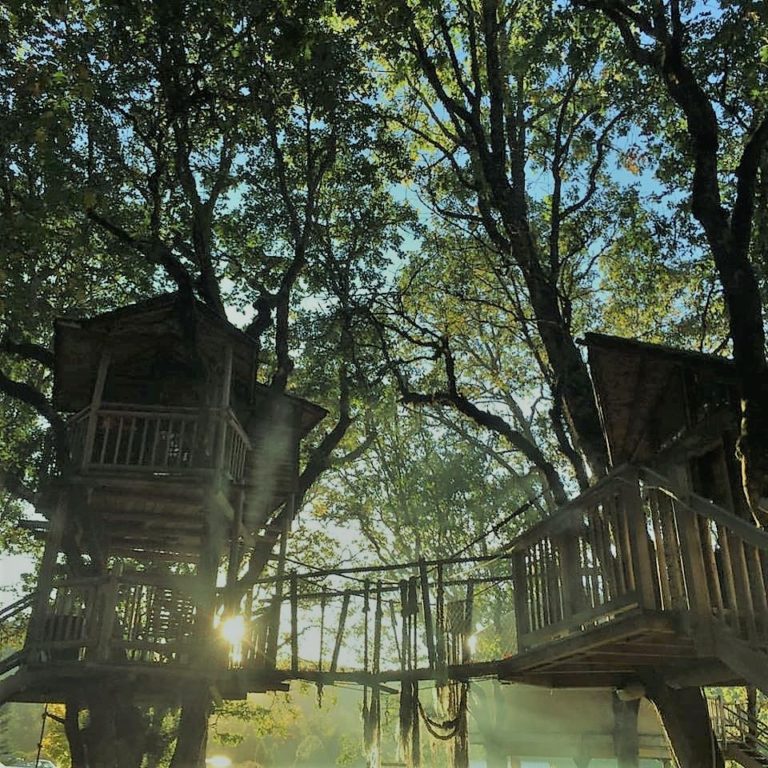 Sleep Overnight In Oregon's Finest Treehouse Resort