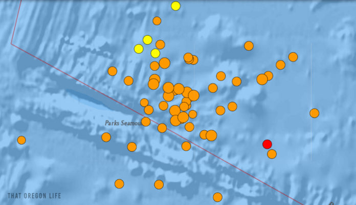 More Than 50 Earthquakes Strike Off Oregon Coast, No Threat of Tsunami