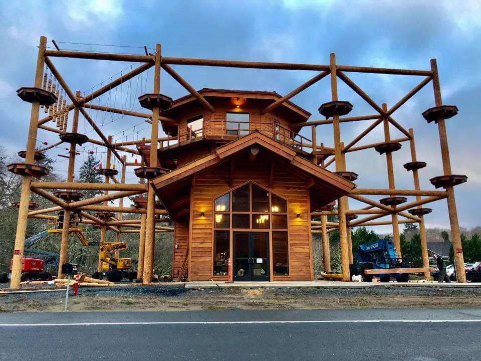 The High Life Adventure Park in Seaside Oregon