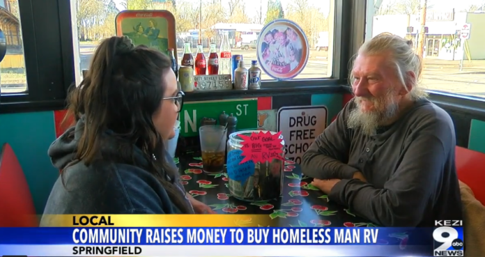 This Popular Oregon Diner Bought An RV For A Homeless Man