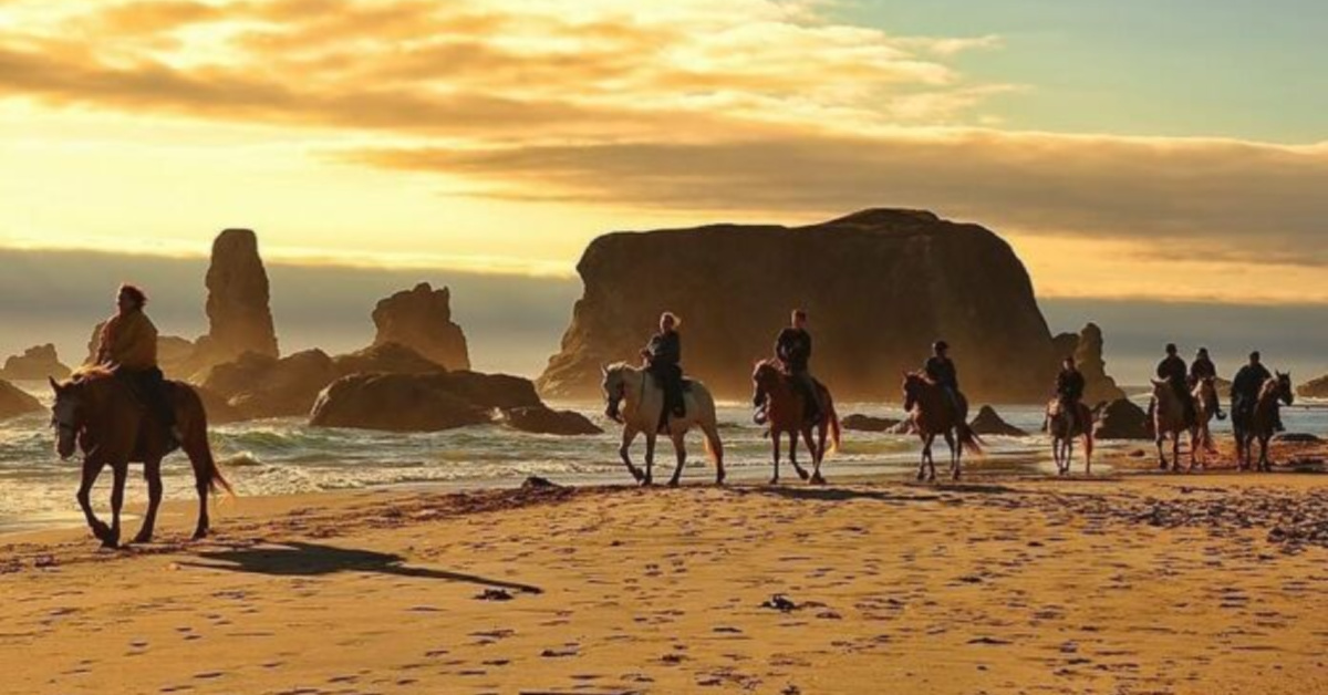 Saddle Up For Coastal Magic And Unbridled in Beautiful Bandon