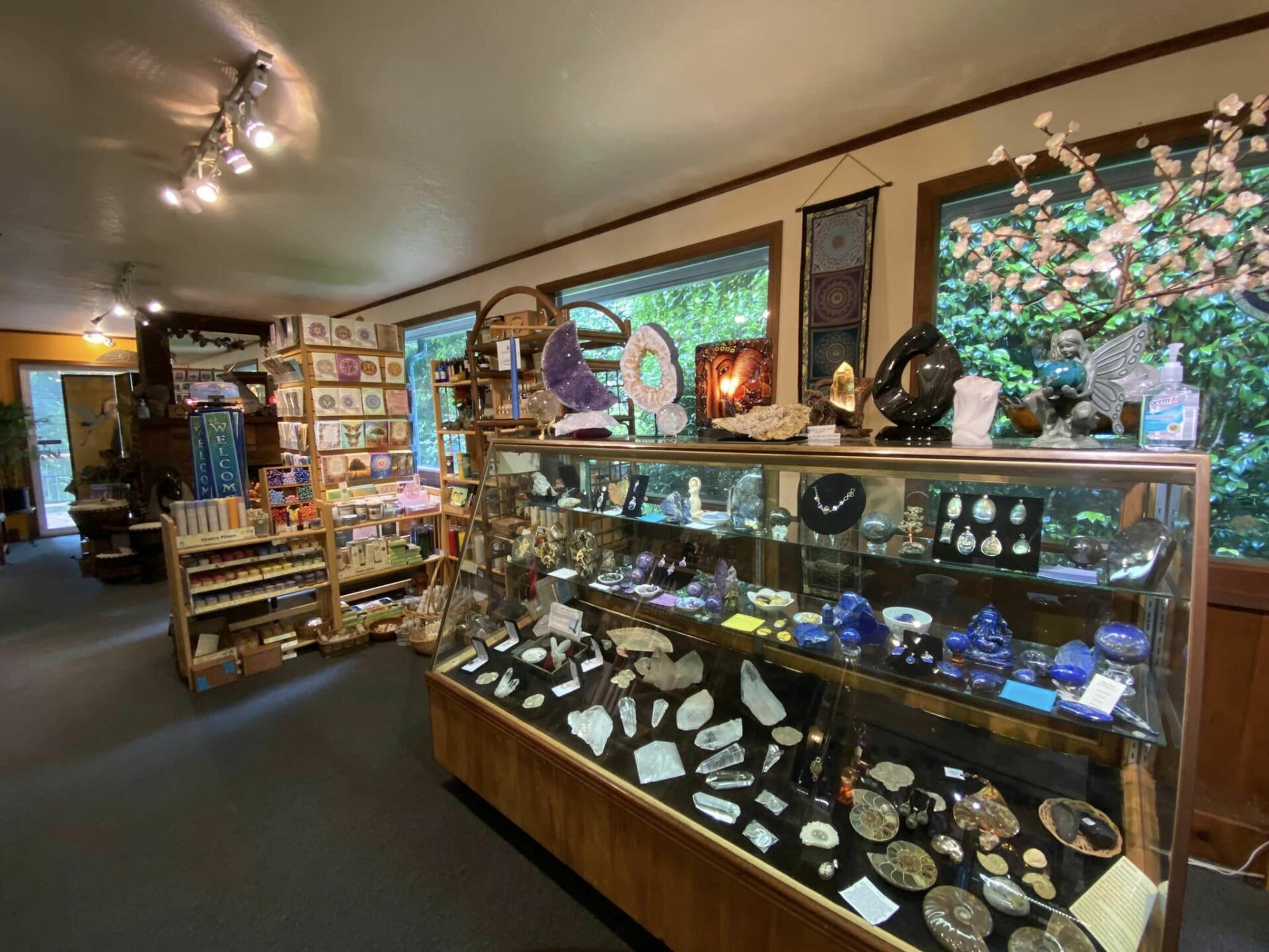 Behold Mystical Gems and Treasures at this Unique Coastal Crystal Haven