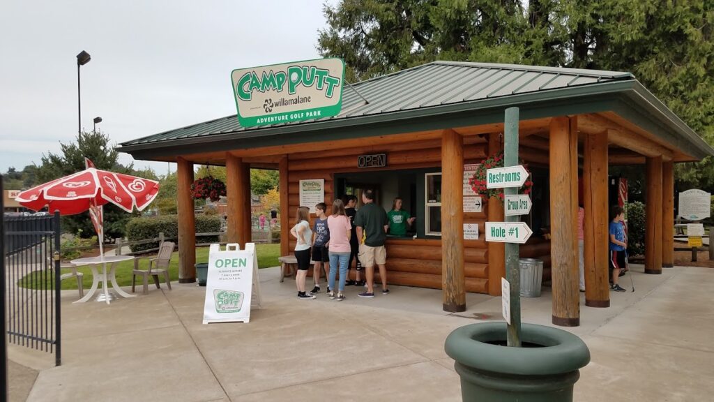 Take a Swing at Camp Putt Adventure Golf Park Course in Oregon