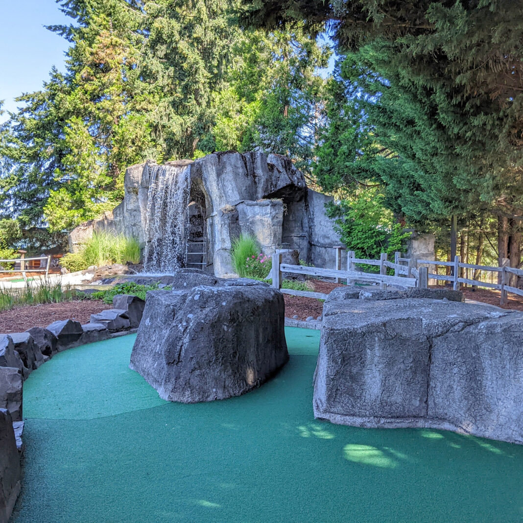 Take a Swing at Camp Putt Adventure Golf Park Course in Oregon