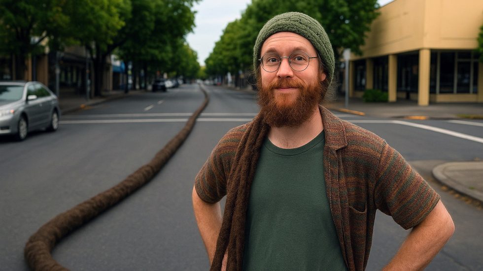 Eugene Man Sets Record For Longest Dreadlock in The World