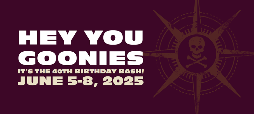 Get Ready to Do the Truffle Shuffle! The Goonies 40th Anniversary Bash ...