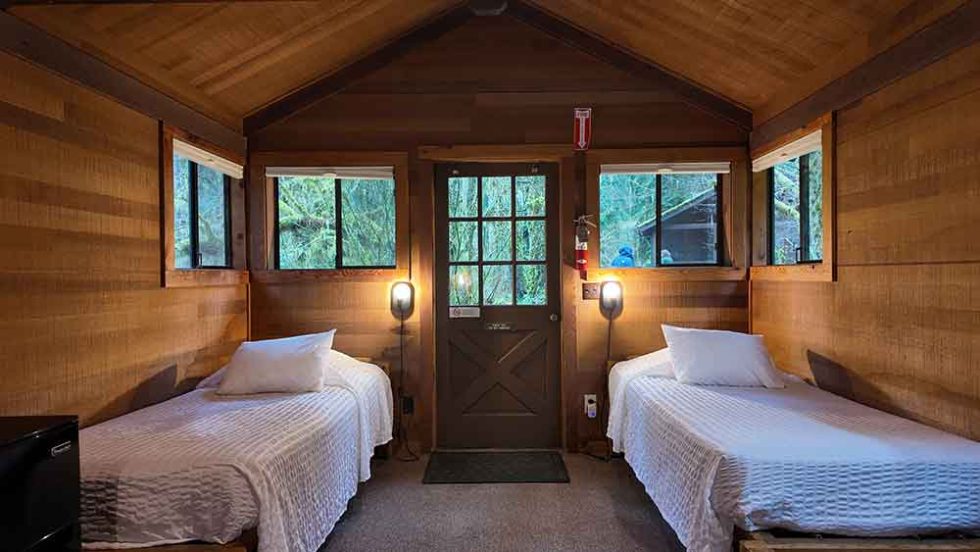 We Found the Coziest Cabins in Oregon and They’re Inside a Waterfall ...