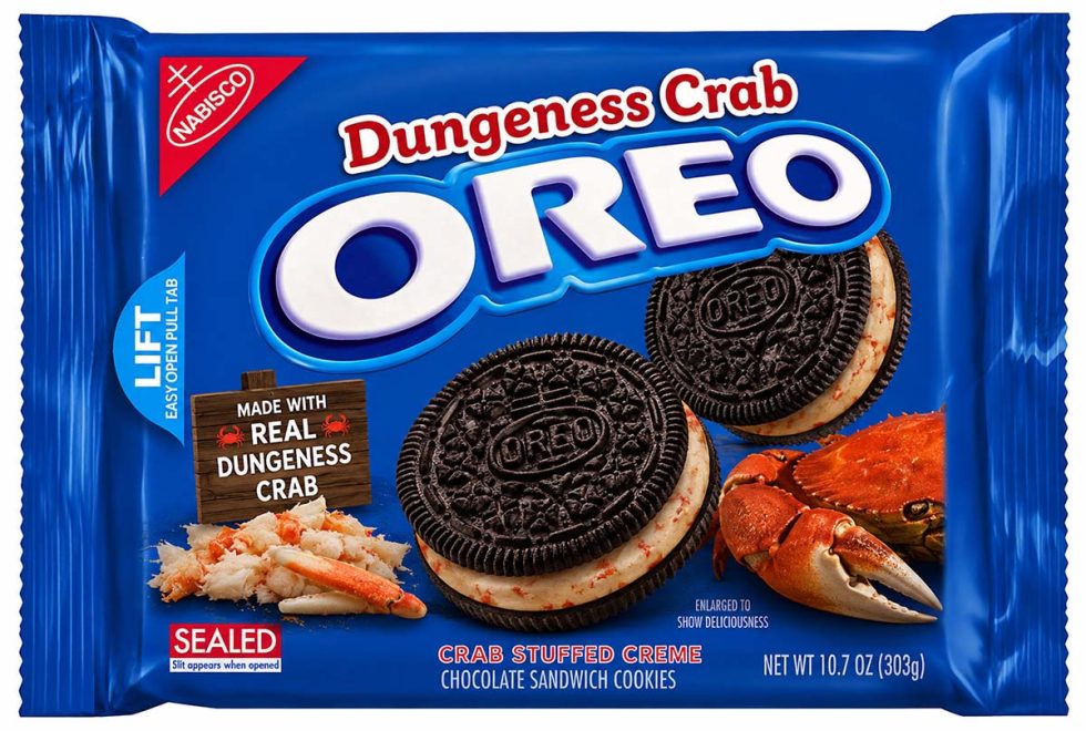 Nabisco And Newport Announce Limited Edition Dungeness Crab Stuffed Oreos